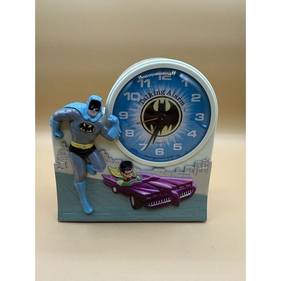 Wall Decor | Vintage 1974 Batman Robin Janex Talking Alarm Clock Read ...